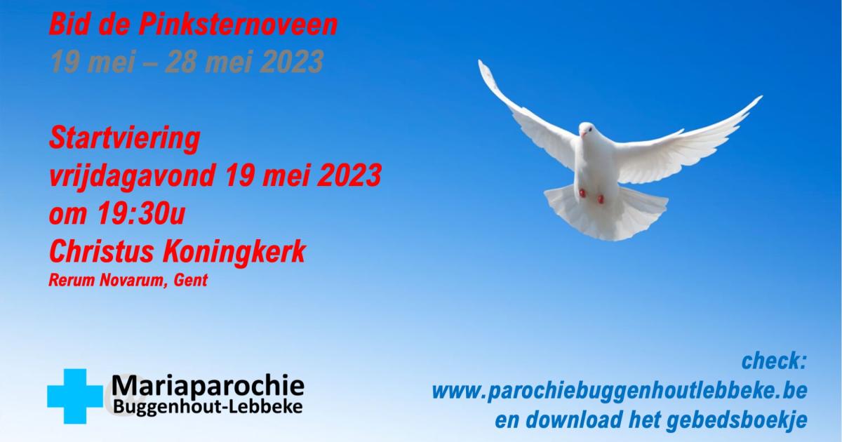 Bisschop Lode Nodigt Uit Deel Te Nemen Aan De Pinksternoveen 2023 Die